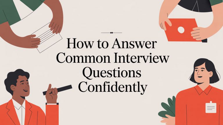 How to Answer Common Interview Questions Confidently – Gainrep Blog
