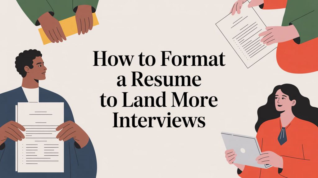 How to Format a Resume to Land More Interviews – Gainrep Blog