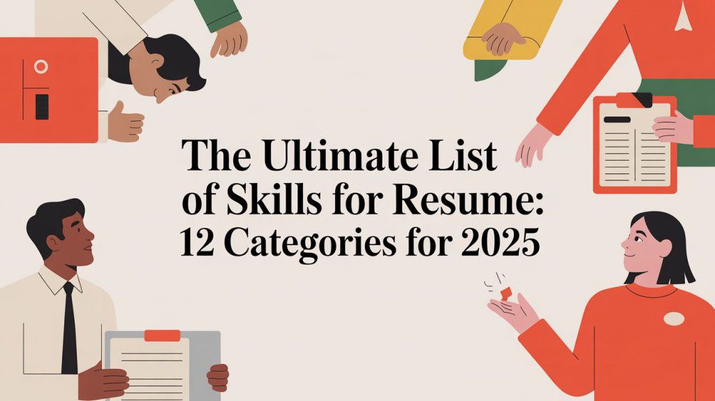 The Ultimate List of Skills for Resume: 12 Categories for 2025 ...
