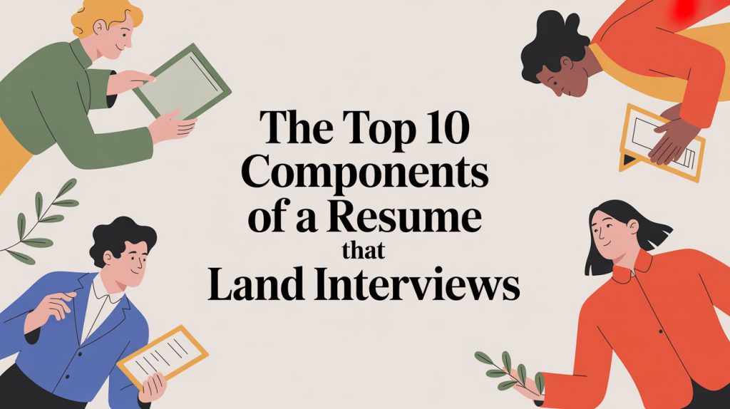 The Top 10 Components of a Resume That Land Interviews – Gainrep Blog