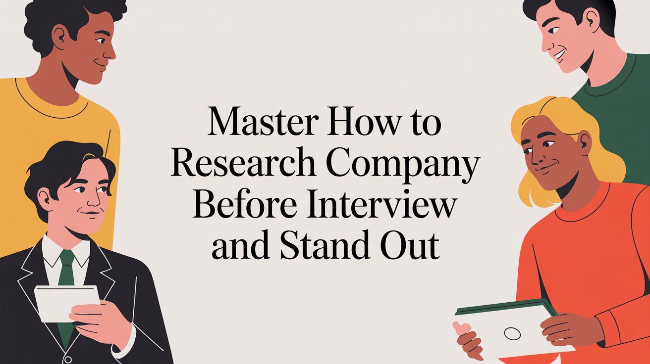 Master How to Research a Company Before Your Interview and Stand Out ...