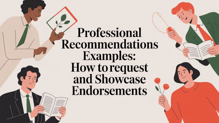 Professional Recommendations Examples: How to Request and Showcase ...